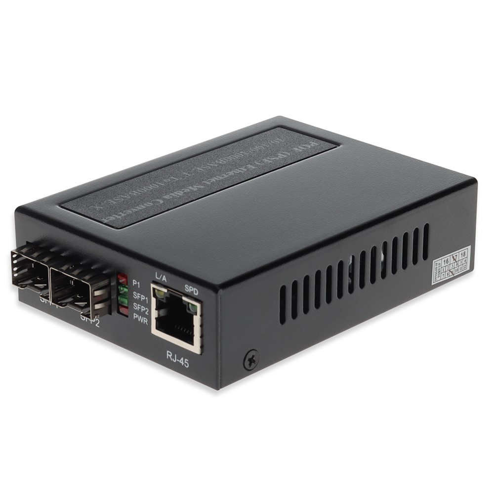 C-GMC-1RJ2SFP-POE+ | Industry Standard | Media Converters | Prolabs