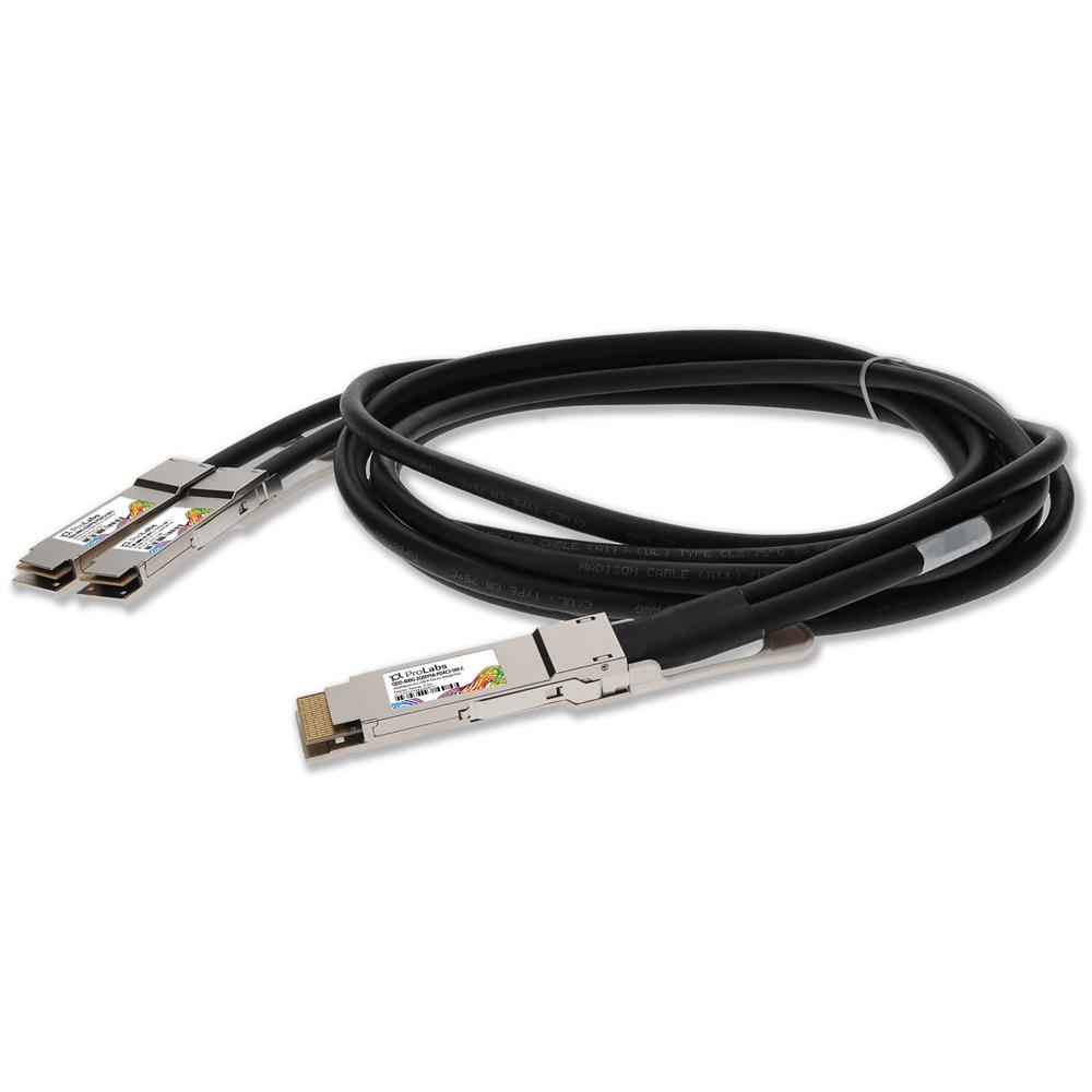 QDD-400G-2QSFP56-PDAC2-5M-C | Industry Standard | DACs & AOCs | Prolabs