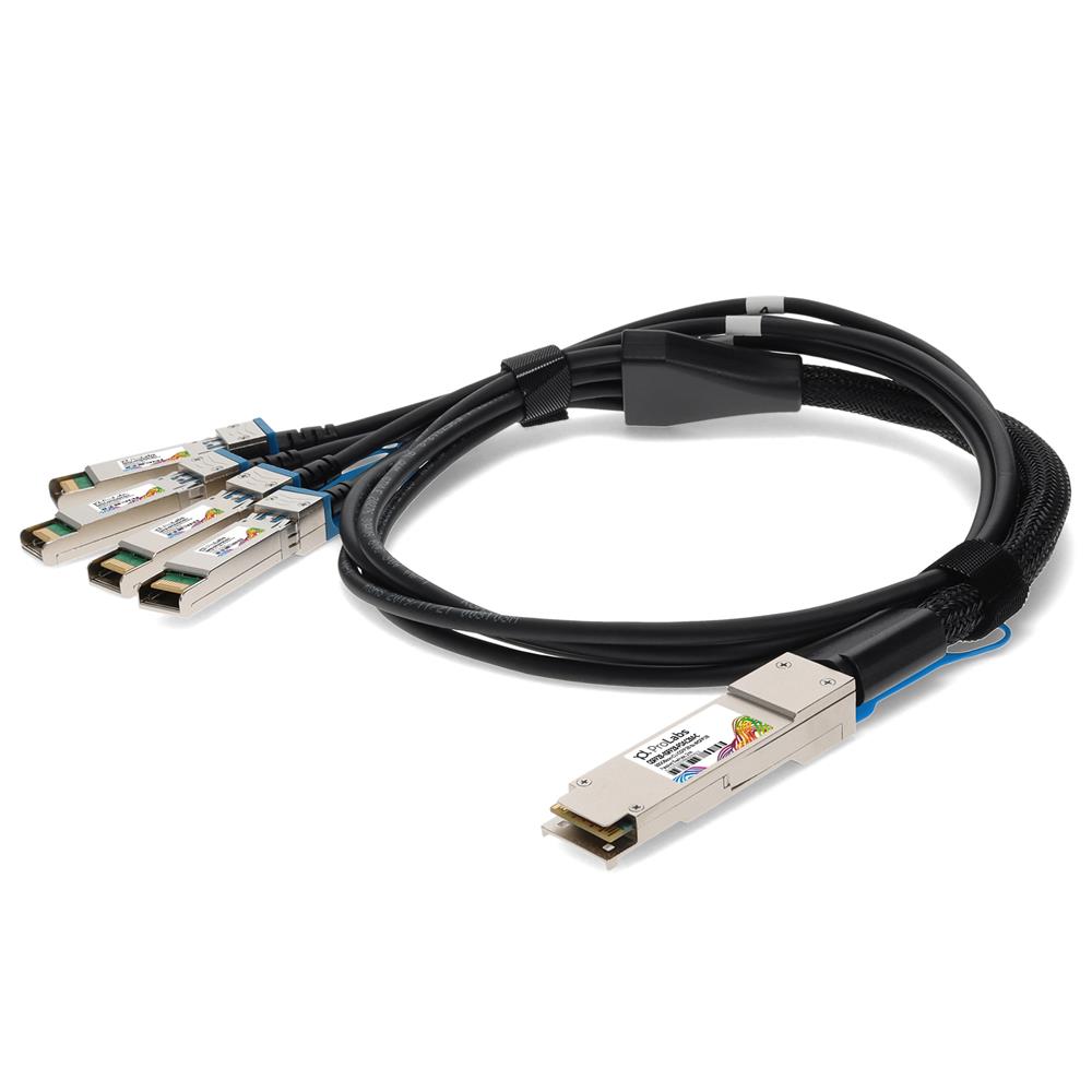 QSFP28-4SFP28-PDAC2M-C | Industry Standard | DACs & AOCs | Prolabs